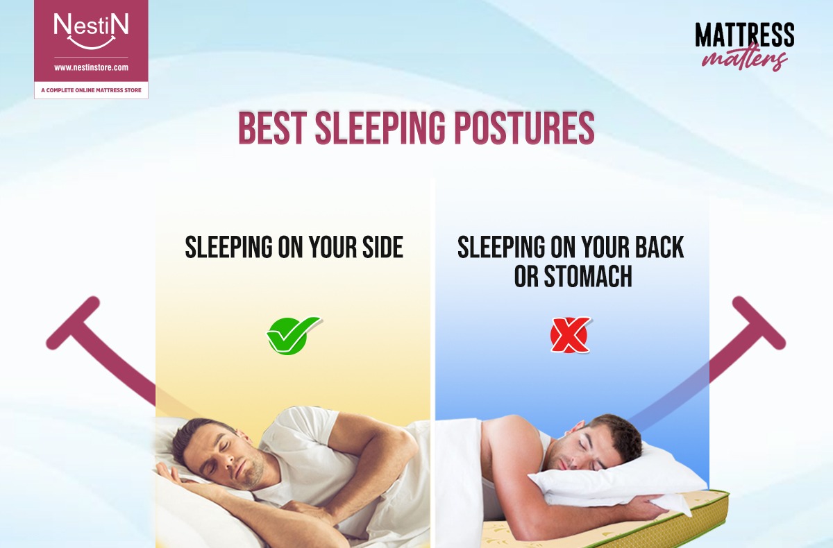 Best Sleeping Postures Explained - Nestin Store