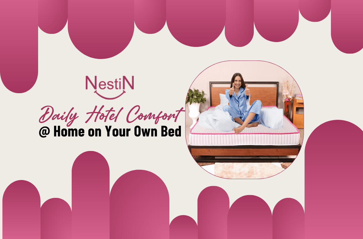 Daily Hotel Comfort @ Home on Your Own Bed - Nestin Store