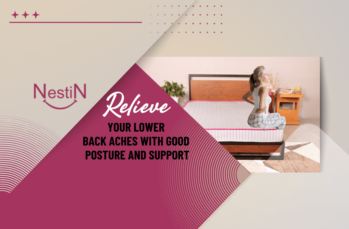 Relieve Your Lower Back Aches with Good Posture And Support - Nestin Store