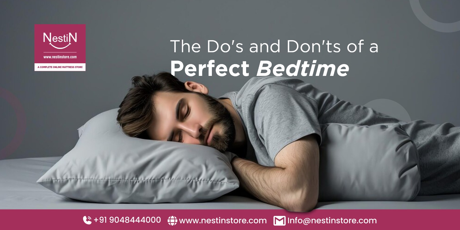 The Do's and Don'ts of a Perfect Bedtime - Nestin Store